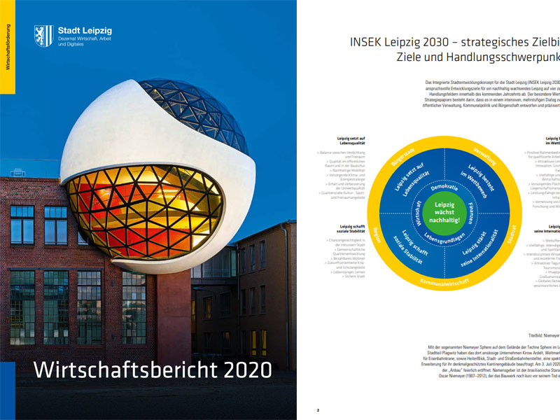 Wirtschaftsbericht der Stadt Leipzig 2020 blickt zurück auf ein ...