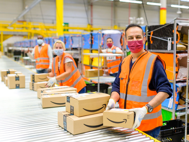 Amazon wird ein neues Verteilzentrum in Schkeuditz bei Leipzig eröffnen ...