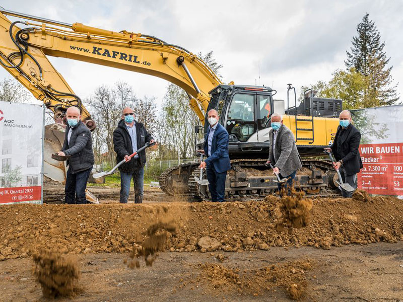 Fundamenta und AOC feiern Baustart für Quartier Becker³ in Leipzig ...