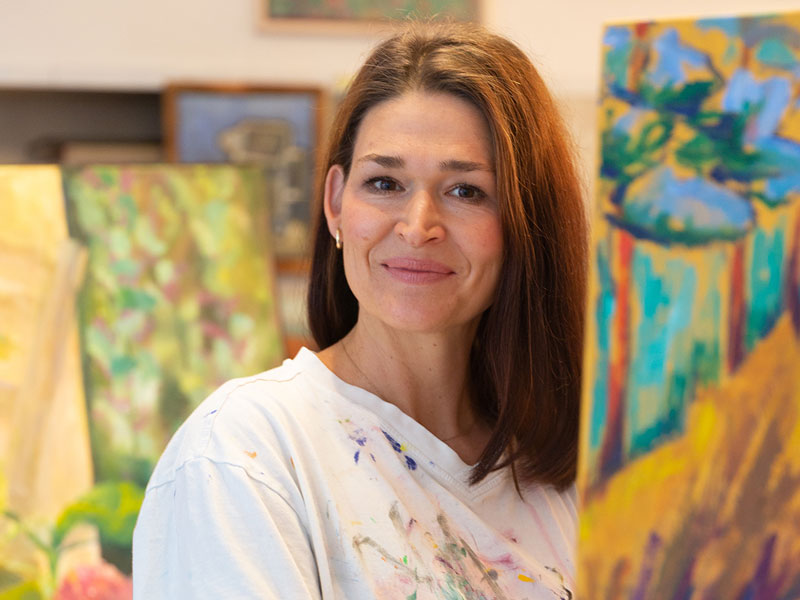 Neue Ausstellung in Altscherbitzer Kirche: Leipziger Künstlerin Claudia ...