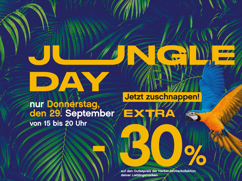 Halle Leipzig The Style Outlets bietet spätsommerliche Rabattaktionen ...