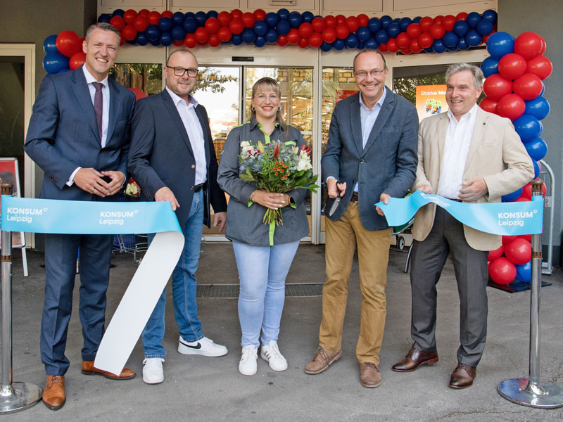 KONSUM Leipzig eröffnet Supermarkt Eutritzsch - LEIPZIGINFO.DE