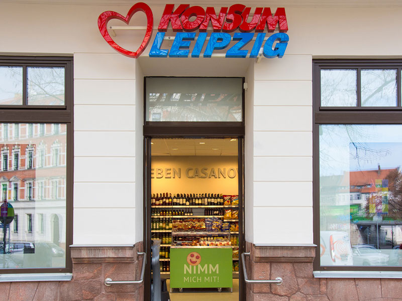 Konsum Leipzig eröffnet neuen Markt in Leipzig-Stötteritz - LEIPZIGINFO.DE