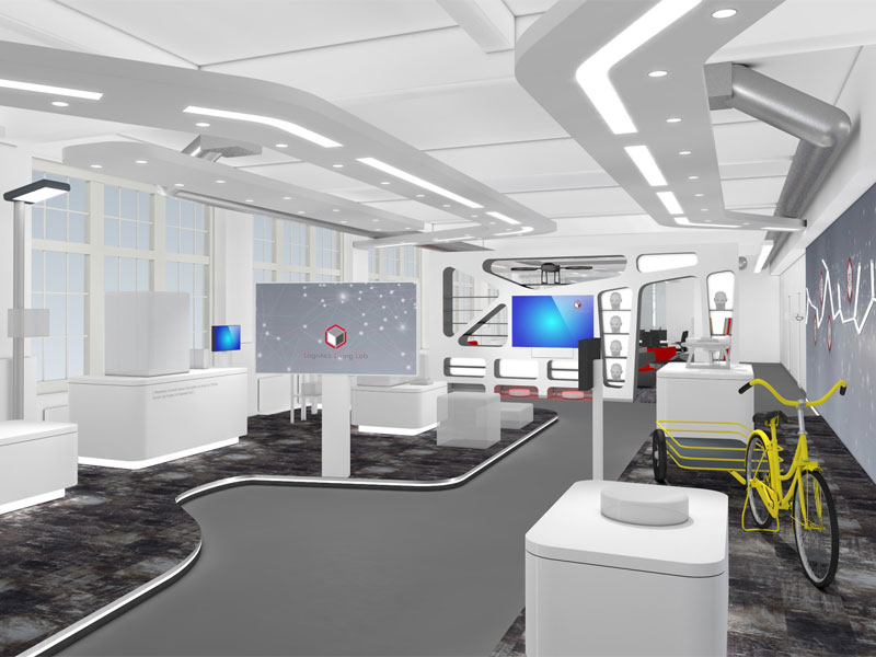 Aktuelle Forschung im neuen Logistics Living Lab der Universität ...